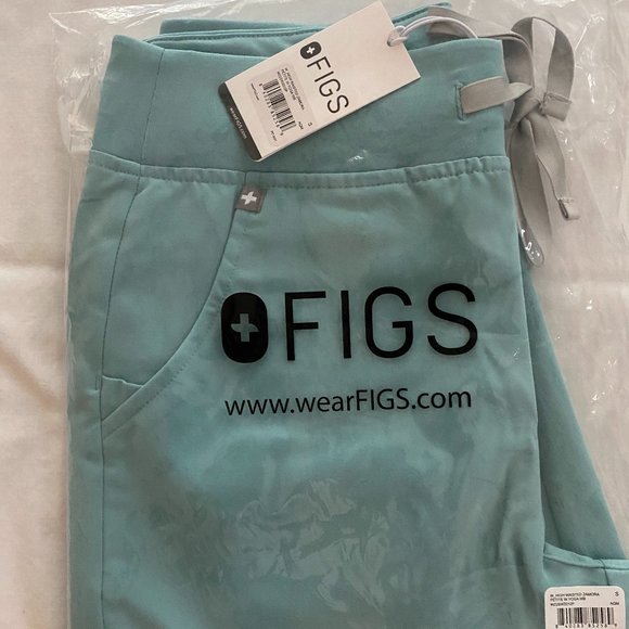 Figs | Pants & Jumpsuits | Figs Scrub Pants Seaglass Hw Spetite | Poshmark